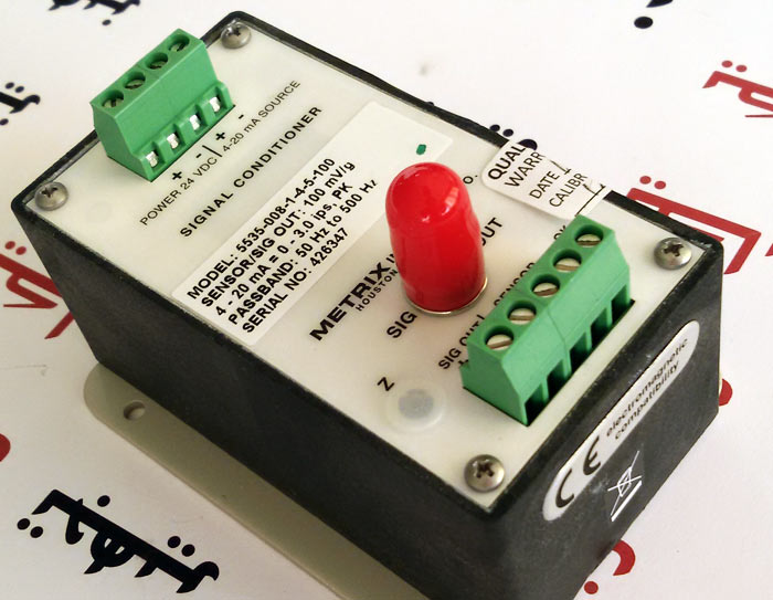 سیگنال کاندیشنر شتاب ارتعاشات متریکس 5535 METRIX Accelerometer Signal ...